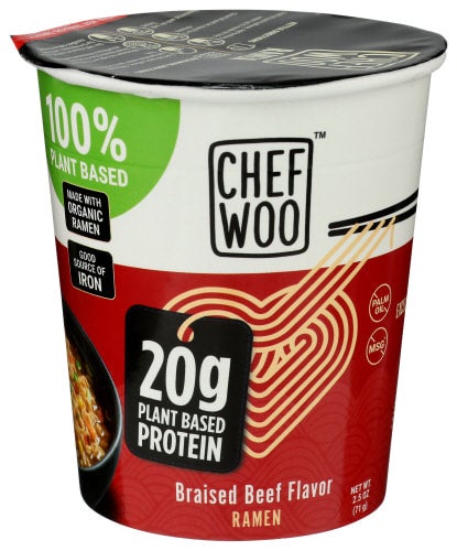 Chef Woo - Braised Beef Flavor Ramen | Birch Cafe Cleveland - Vegan ...