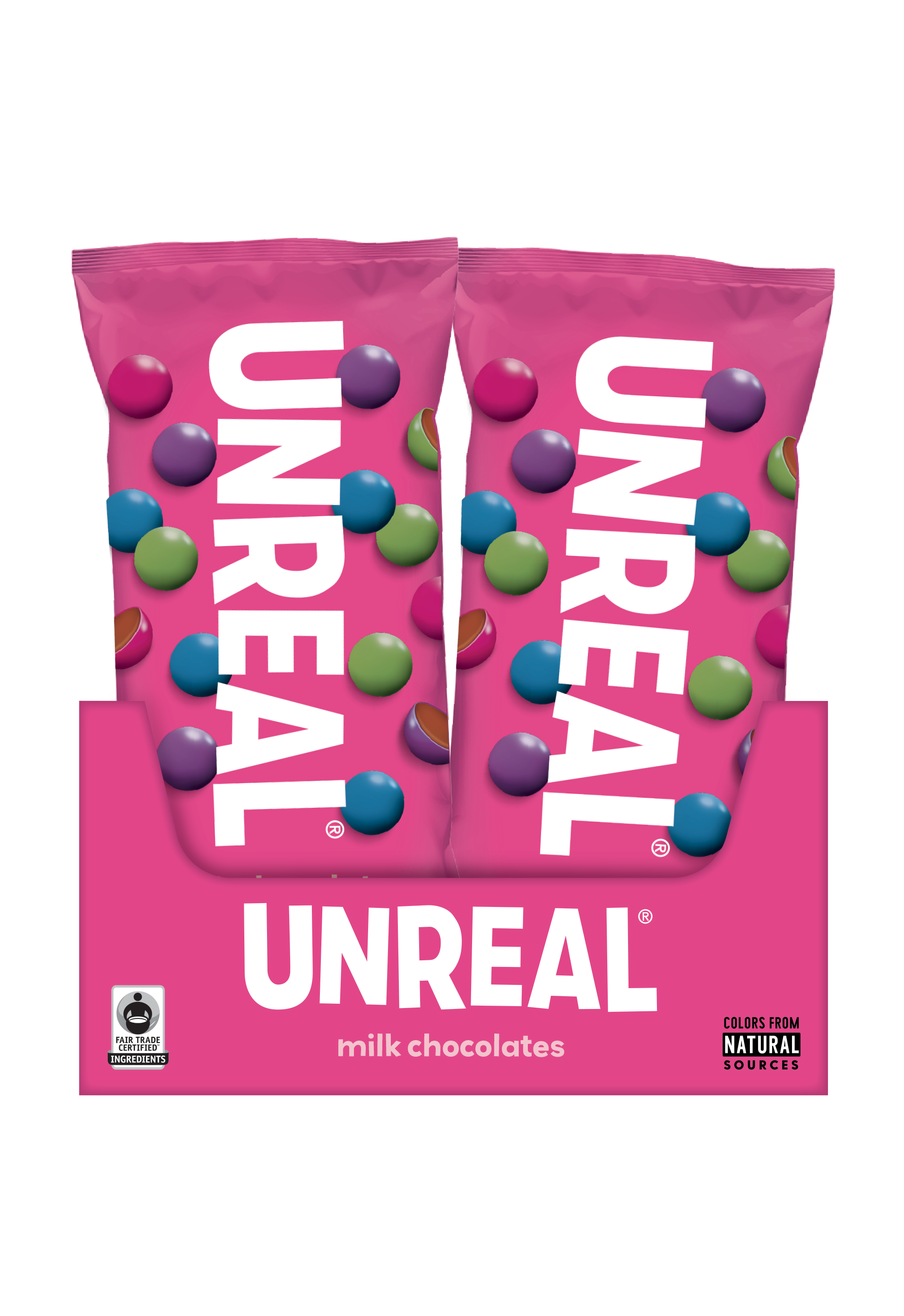 UNREAL MIlk Chocolate Gems Snack Size 12 Count Birch Cafe unreal-milk-chocolate-gems-snack-size-12-count-birch-cafe
